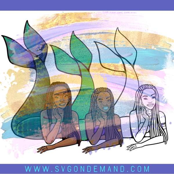 Little Ms. Mermaid Mega Bundle – SVG OnDemand