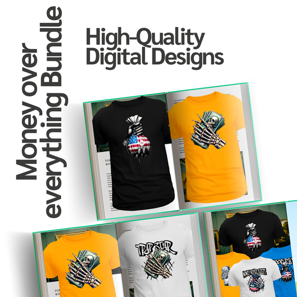 Money Over Everything Bundle – SVG OnDemand