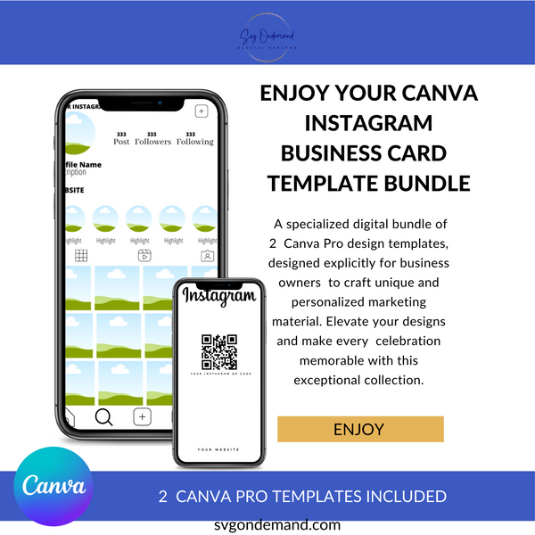 Canva Pro Template – SVG OnDemand