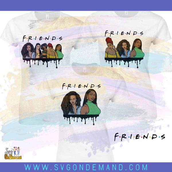 DRIPPING FRIENDS PNG BUNDLE – SVG OnDemand