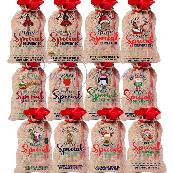 Santa Sack png Bundle – SVG OnDemand