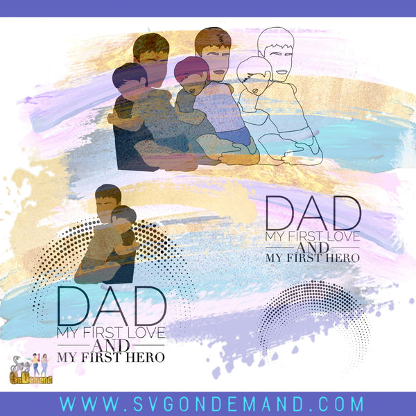 First Love First Hero Bundle – SVG OnDemand